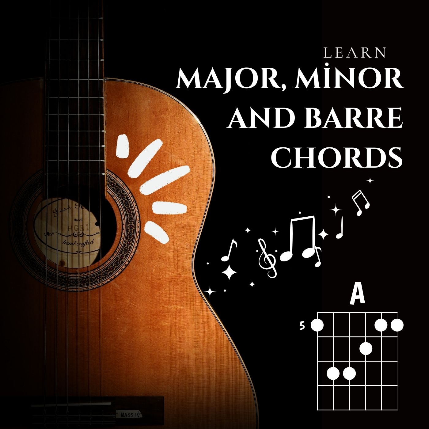 Learn Chords with Songs: Major, Minor and Barre Chords – The Spanish ...